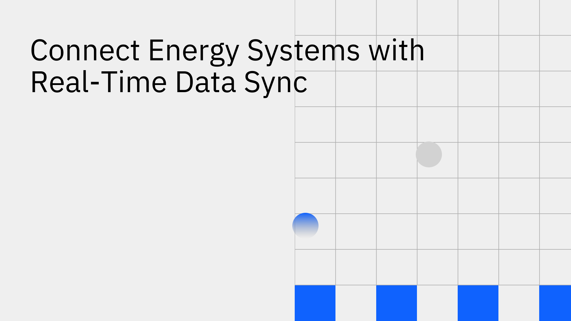 Connect Energy Systems with Real-Time Data Sync